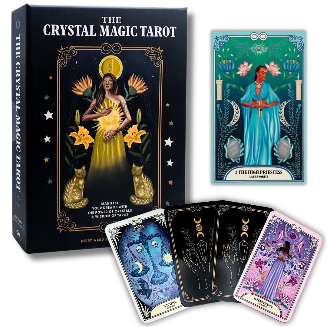 The Crystal Magic Tarot: Understand And Control Your Fate With Tarot ...